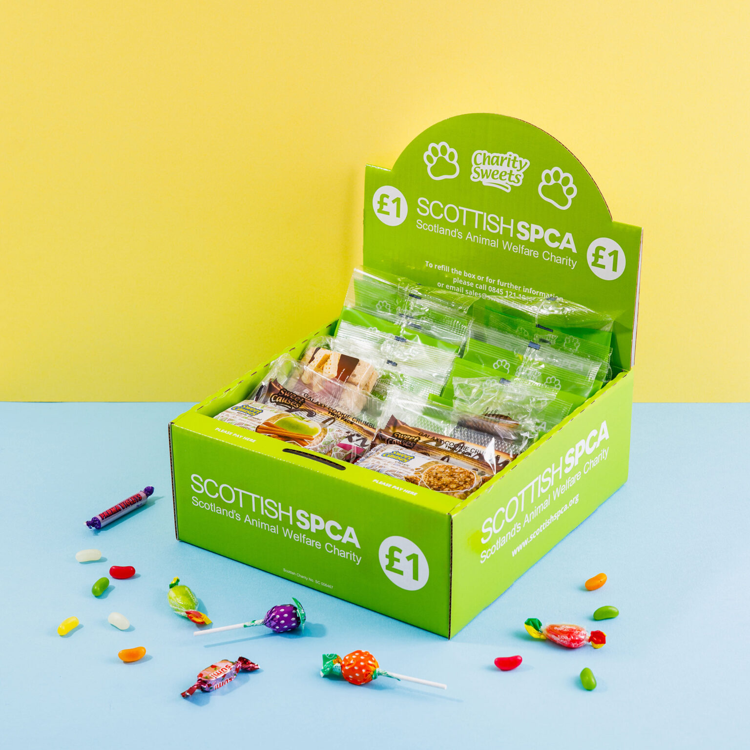 How it Works: Business Tuck Shop Box - Charity Sweets